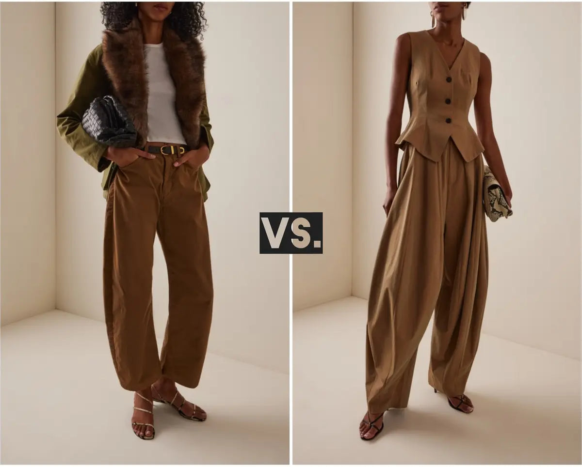 Barrel Jeans vs. Balloon Pants: Which Volume Is Your Volume ...